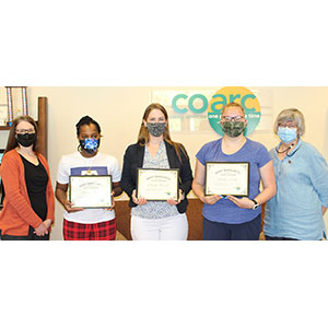 2021 Coarc Scholarship Winners - Coarc